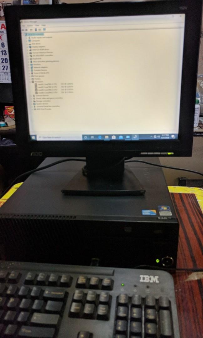 Core i3 Lenovo slim CPU Bohol area, Computers & Tech, Desktops on Carousell