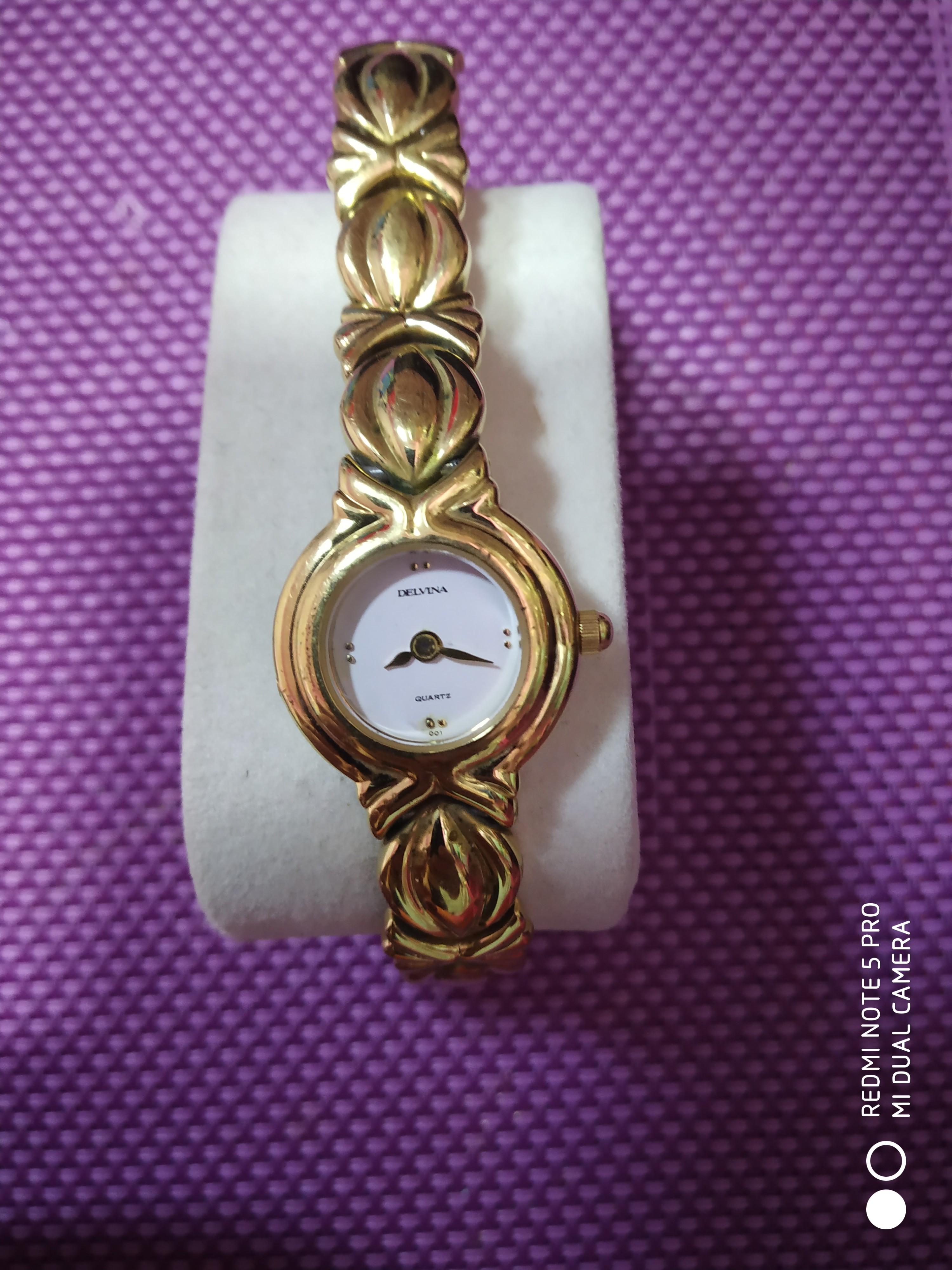 DELVINA watch, Women's Fashion, Watches & Accessories, Watches on Carousell