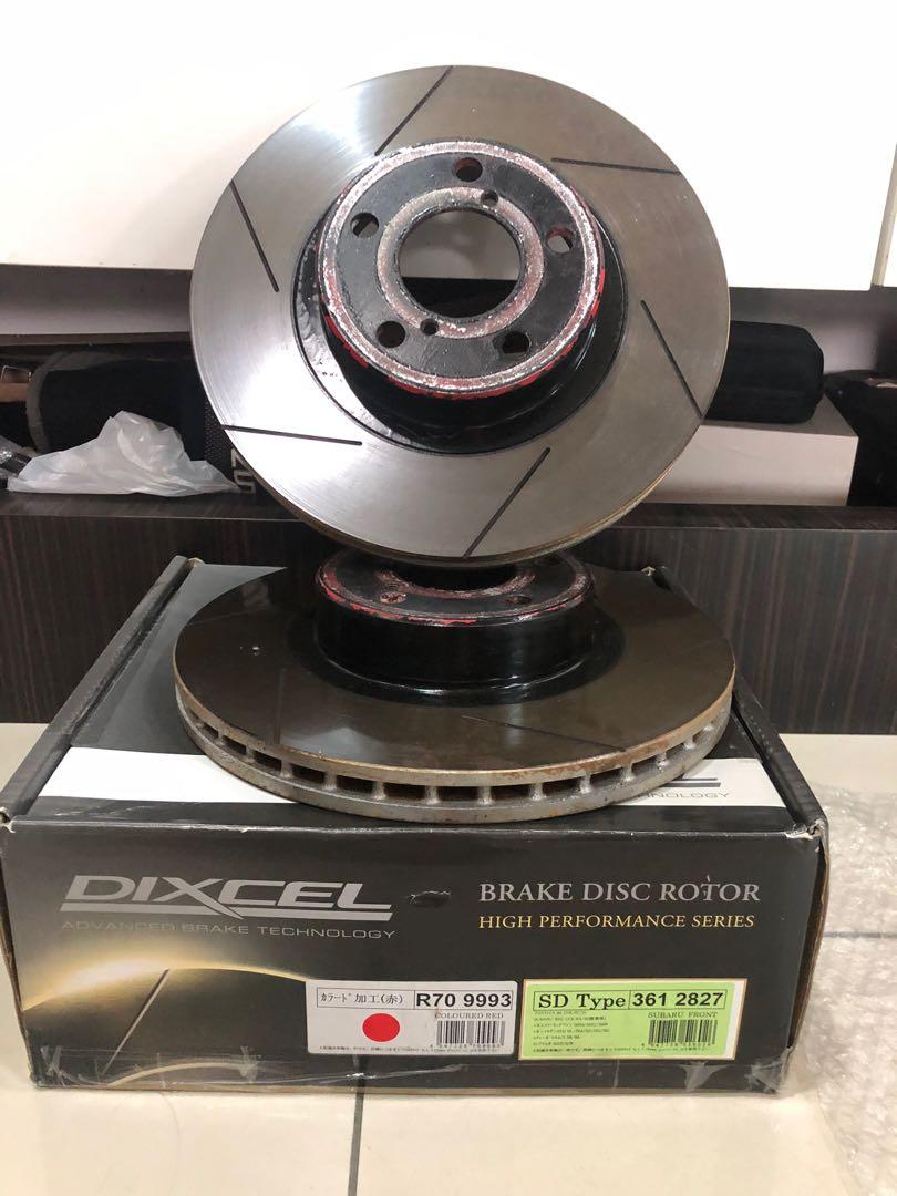 Dixcel front disc part number : SD TYPE 3612827 5x100 fit for brz/86 ver7 8 Condition 9.5/10 Use ...
