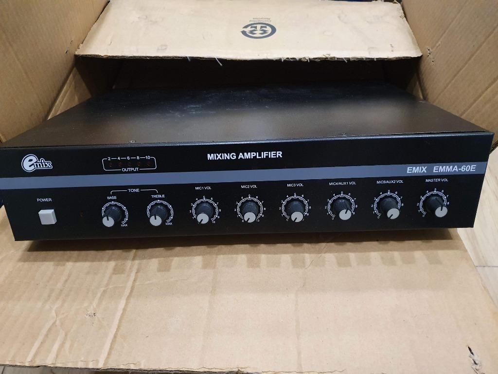 emix EMMA-60E, Audio, Portable Audio Accessories on Carousell