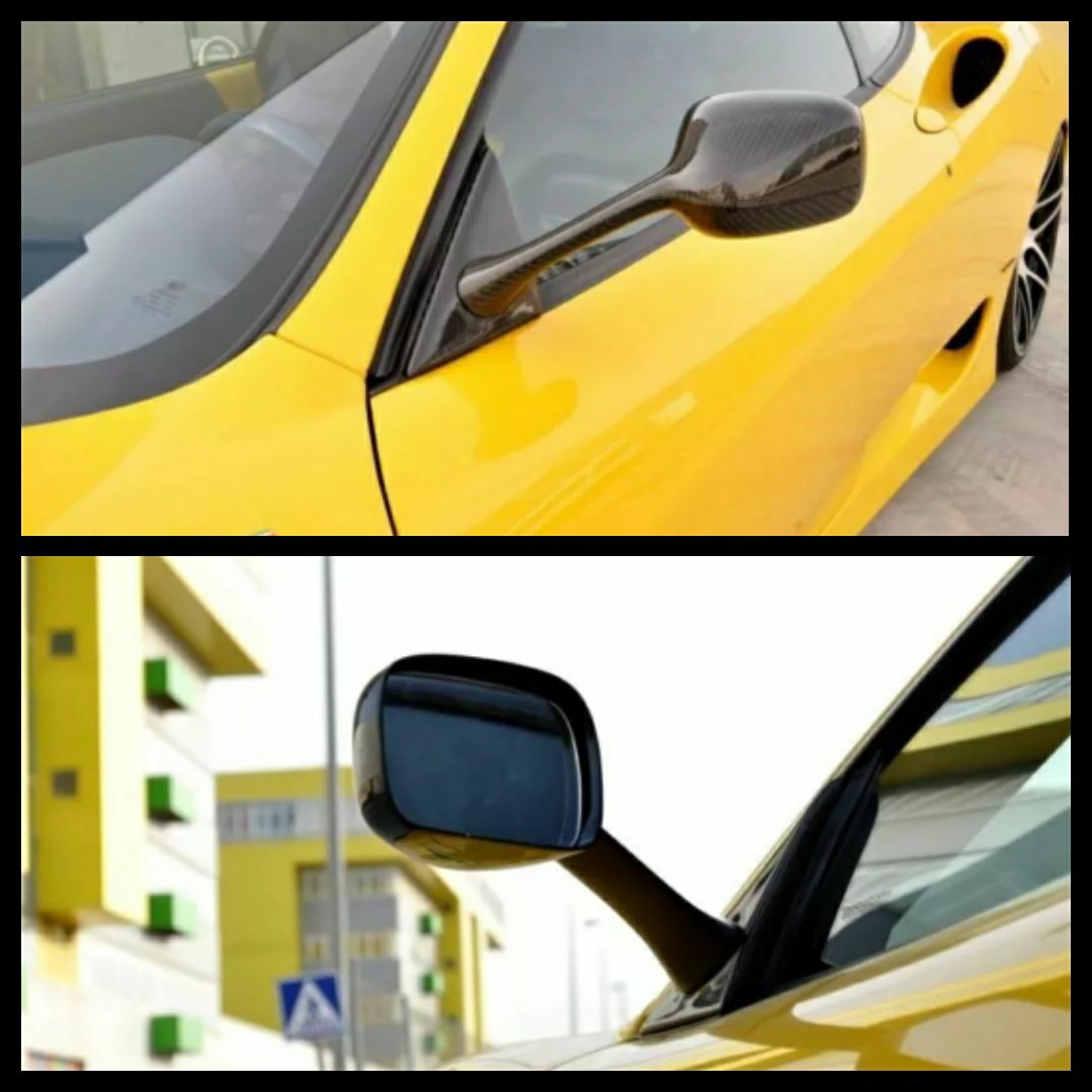 Ferrari F360 360 Modena Carbon Fiber Challenge Mirrors, Car Accessories ...