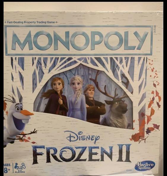 Frozen II - Monopoly, Hobbies & Toys, Toys & Games on Carousell