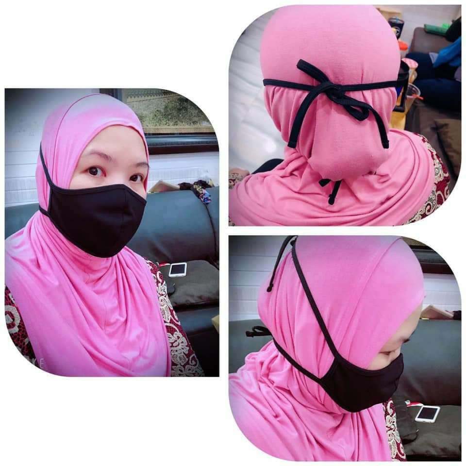 Hijab mask, Women's Fashion, Muslimah Fashion, Hijabs on Carousell