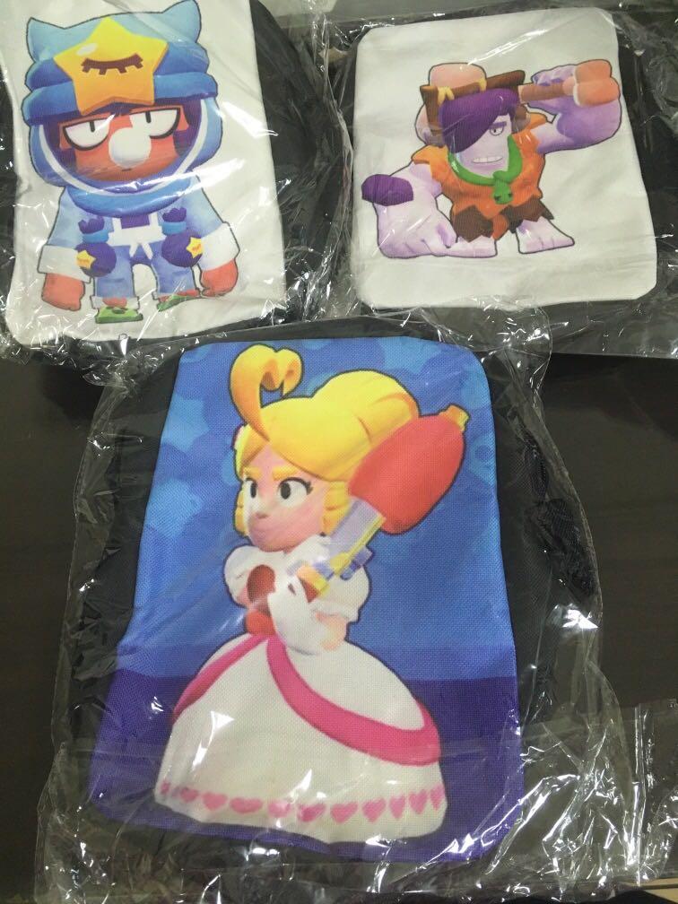 Instocks Brawl Stars Sling Bag, Health & Nutrition, Face Masks & Face ...