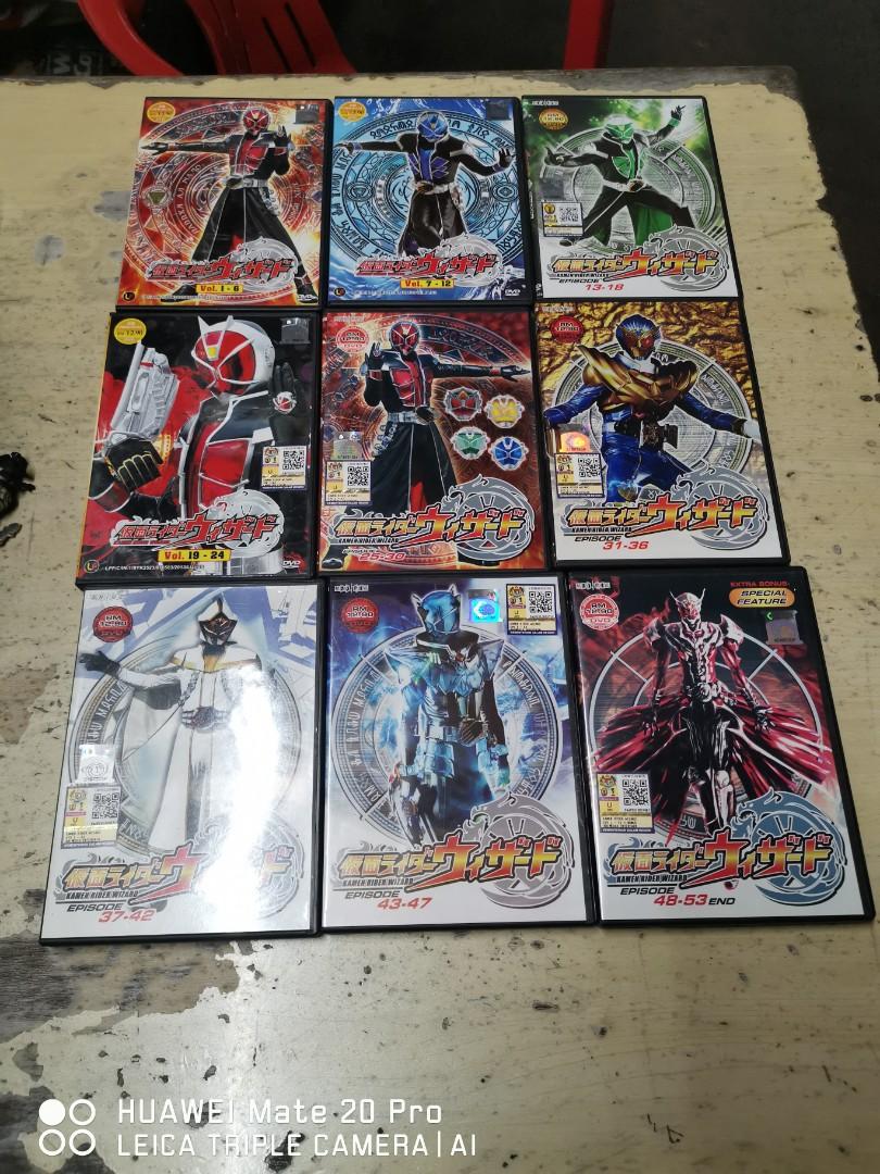 Kamen rider Anime DVD, Hobbies & Toys, Music & Media, CDs & DVDs on ...