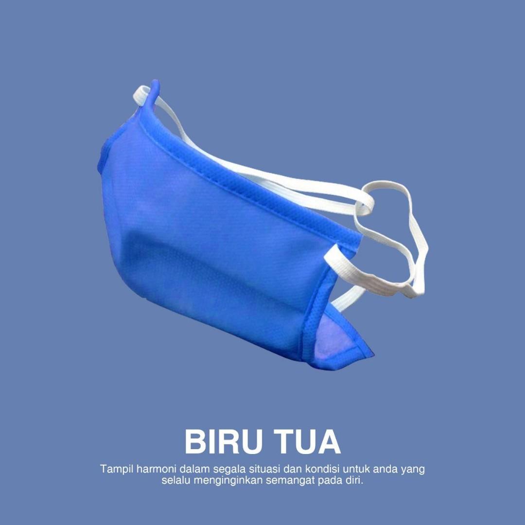 Ready Stock Masker Bahan Spunbond 75 gsm 3 Lapis Bisa Dicuci, Barang ...
