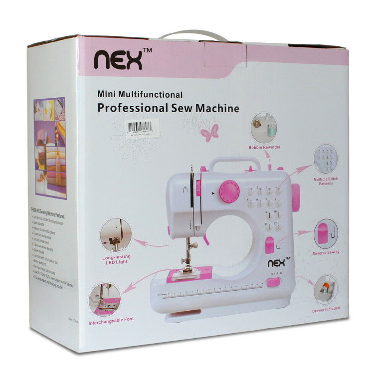 Mini Sewing Machine,FHSM-505 Free-Arm Sewing Machine with 12 Built-In ...