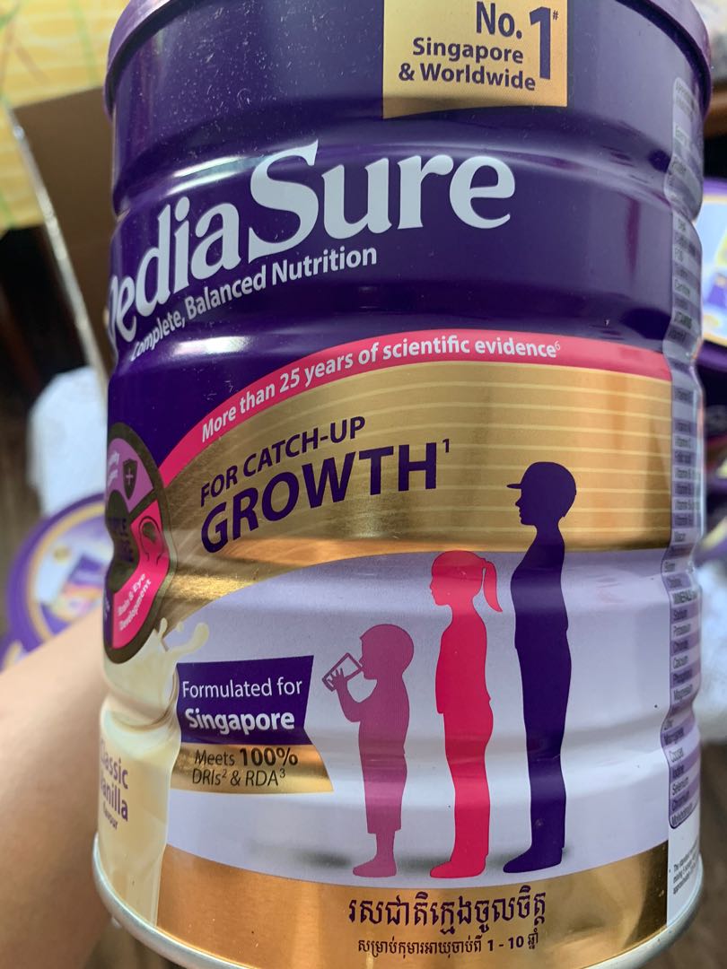 Pediasure milk powder, Babies & Kids, Nursing & Feeding, Breastfeeding ...