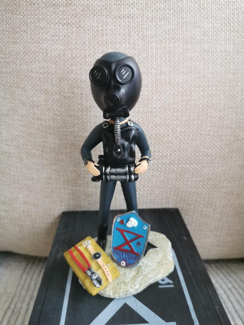 Rare Panerai Frogman (Decima Flottiglia MAS) Display Figure, 興趣及遊戲, 收藏品 ...