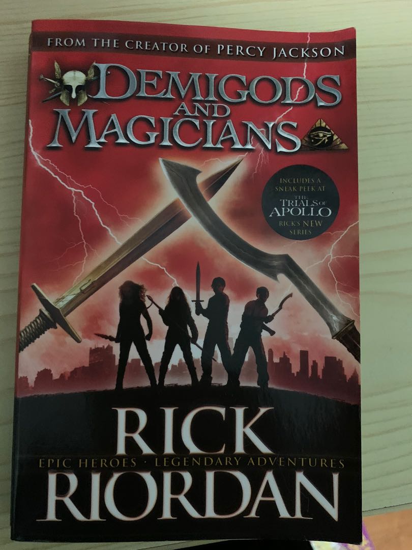 Rick Riordan Demigods and Magicians, Hobbies & Toys, Books & Magazines ...