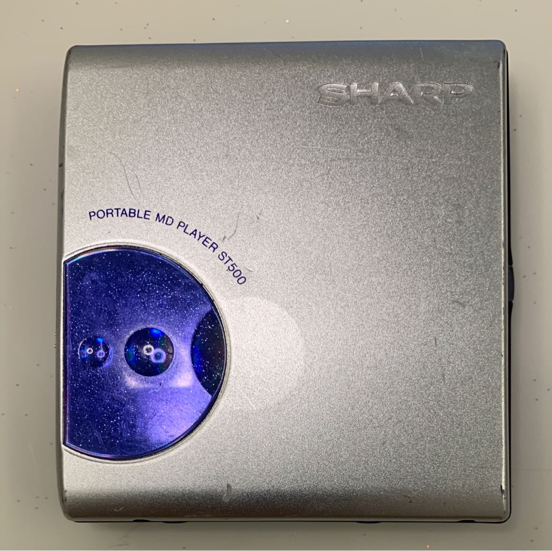 SHARP MD Walkman player ST590, Audio, Portable Music Players on Carousell