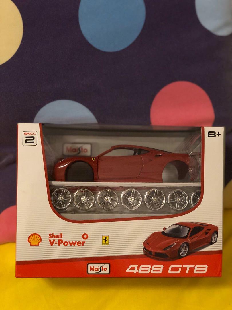Shell x Ferrari Metal Model Kit 44 parts, 興趣及遊戲, 旅行, 旅遊 - 旅行必需品及用品 ...