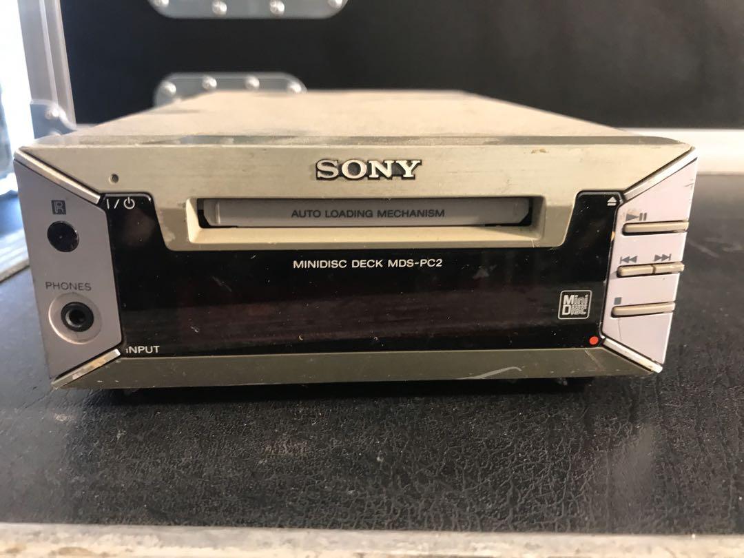 Sony minidisc deck MDS-PC2, 音響器材, 音樂播放裝置 MP3及CD Player - Carousell