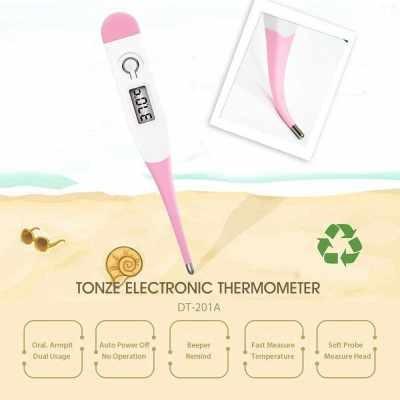 TONZE DT-201A Digital Thermometer Electronic Temperature Measurement ...