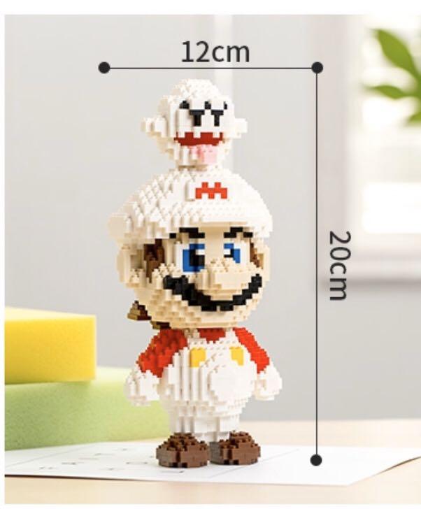 Vg Super Marie Brother Mario Mini Particles Micro Lego, Hobbies & Toys ...