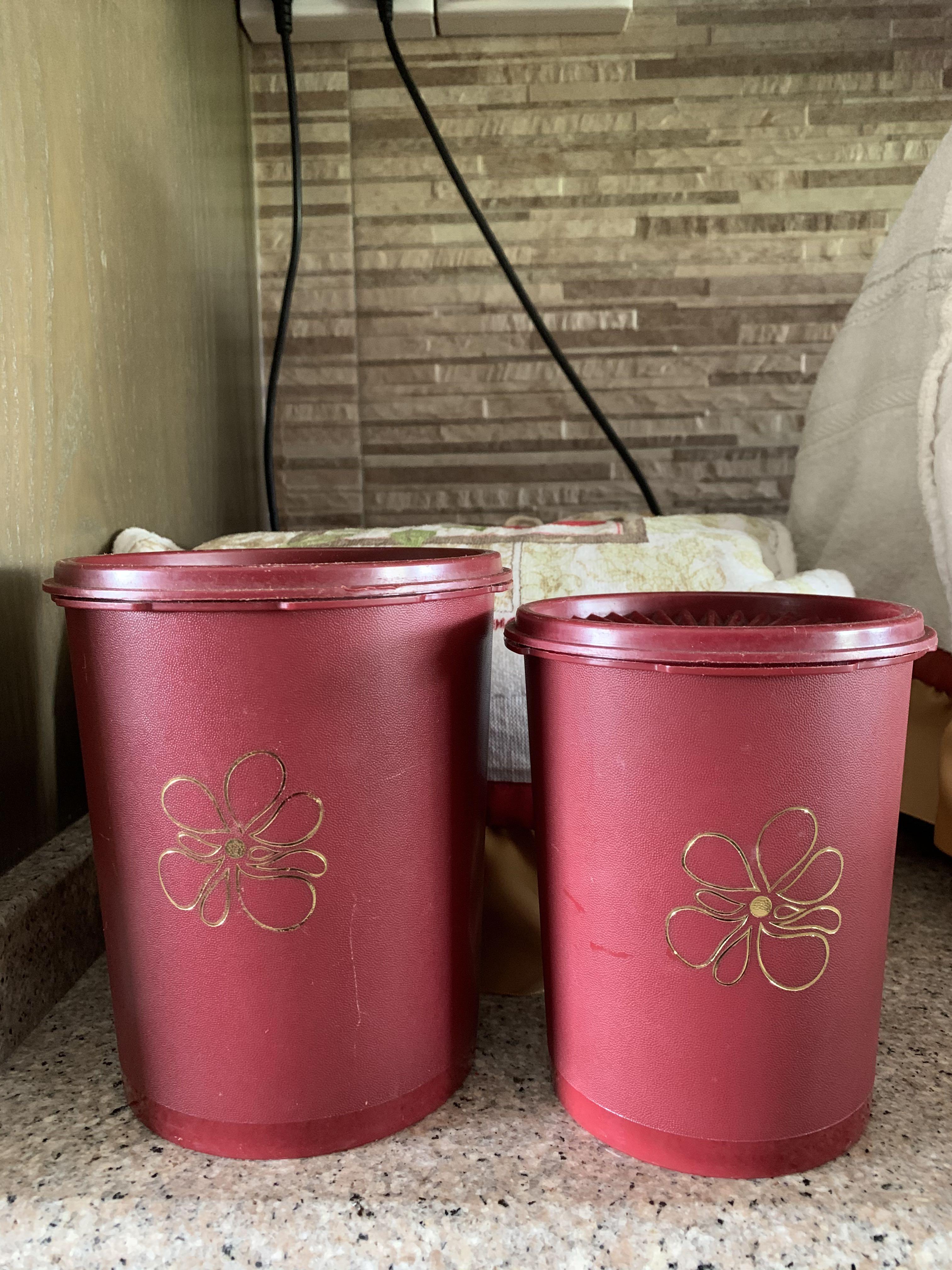 Vintage airtight Tupperware containers, Furniture & Home Living ...