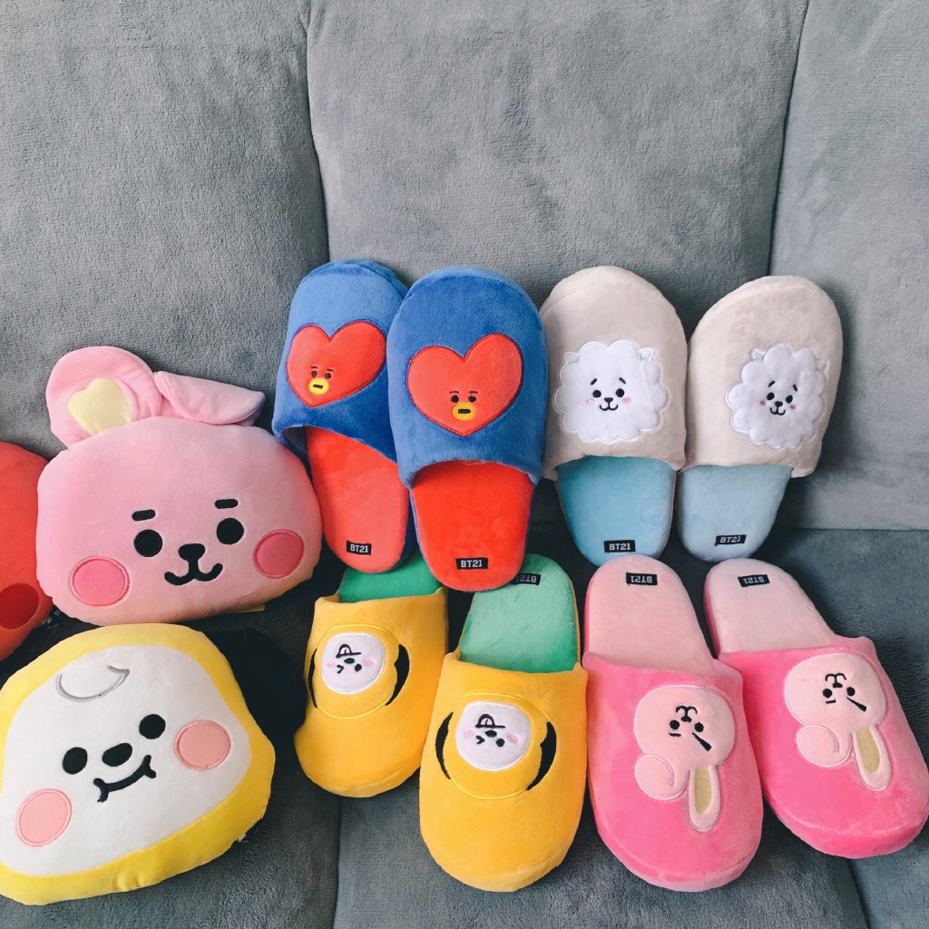 [ PO CLOSED ] BT21 SLIPPERS, Hobbies & Toys, Memorabilia & Collectibles ...