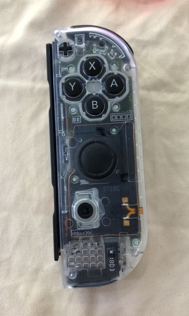 二手 Switch joy con 手制 (透明，一對）, 電子遊戲, 電子遊戲機, Nintendo 任天堂 - Carousell