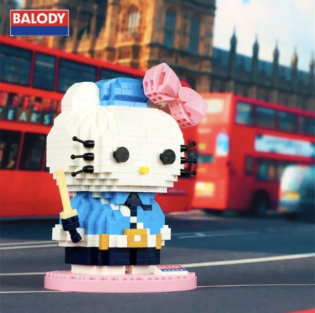 BALODY SHELLFIS CAT HELLO KITTY CAREER SERIES BUILDING BLOCKS, Hobbies ...