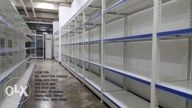 Boltless type steel rack heavy duty open steel shelves, Furniture ...