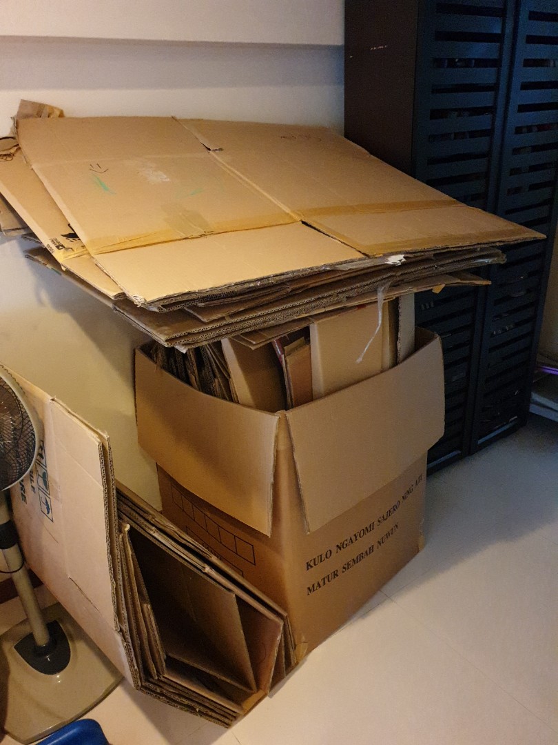 Card boxes(Free), Furniture & Home Living, Home Improvement ...