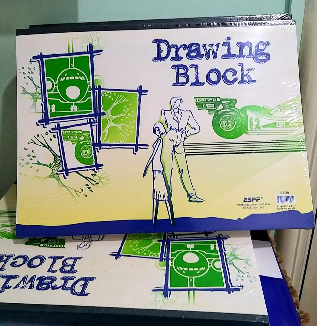 Drawing blocks, Hobbies & Toys, Stationery & Craft, Stationery & School ...