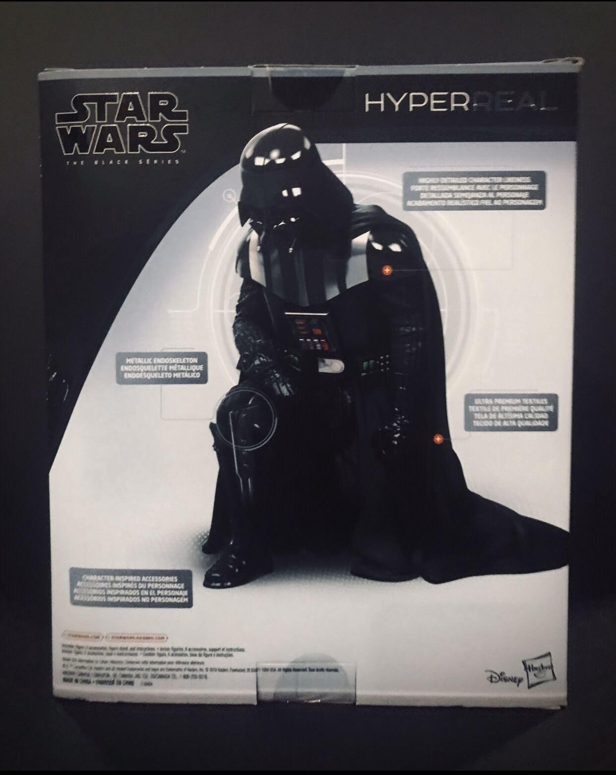 Darth Vader Hyperreal (Star Wars: Empire Strikes Back) The Black Series ...