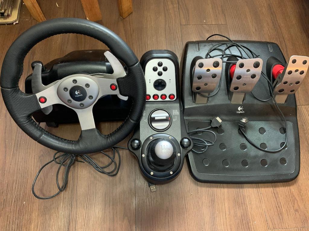 Logitech G25 Racing wheel, 電子遊戲, 遊戲機配件, 手掣 - Carousell
