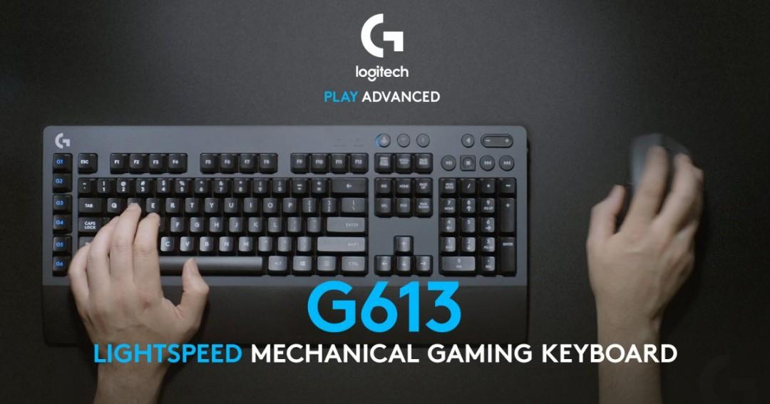 Logitech G613 Wireless Mechanical Gaming Keyboard, Computers & Tech ...