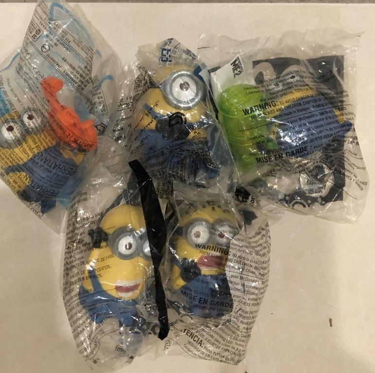 Mcdonalds 2013 despicable me2 complete set world collection, Hobbies ...