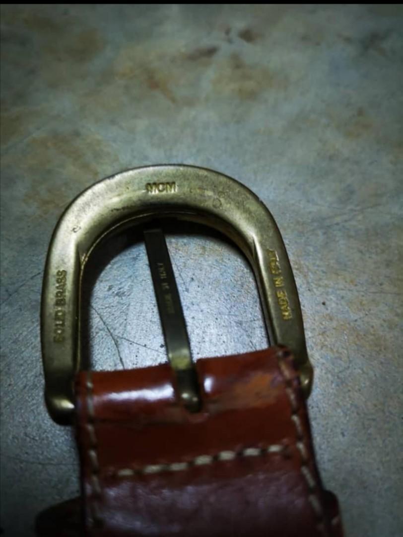 McM made in italy, Men's Fashion, Watches & Accessories, Belts on Carousell