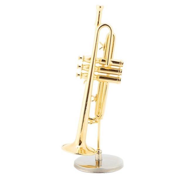 Miniature Musical Instrument : 1/8 Trumpet, Hobbies & Toys, Memorabilia ...