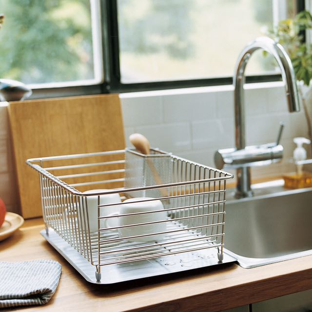 Muji Dish Drying Rack, Furniture & Home Living, Bathroom & Kitchen ...