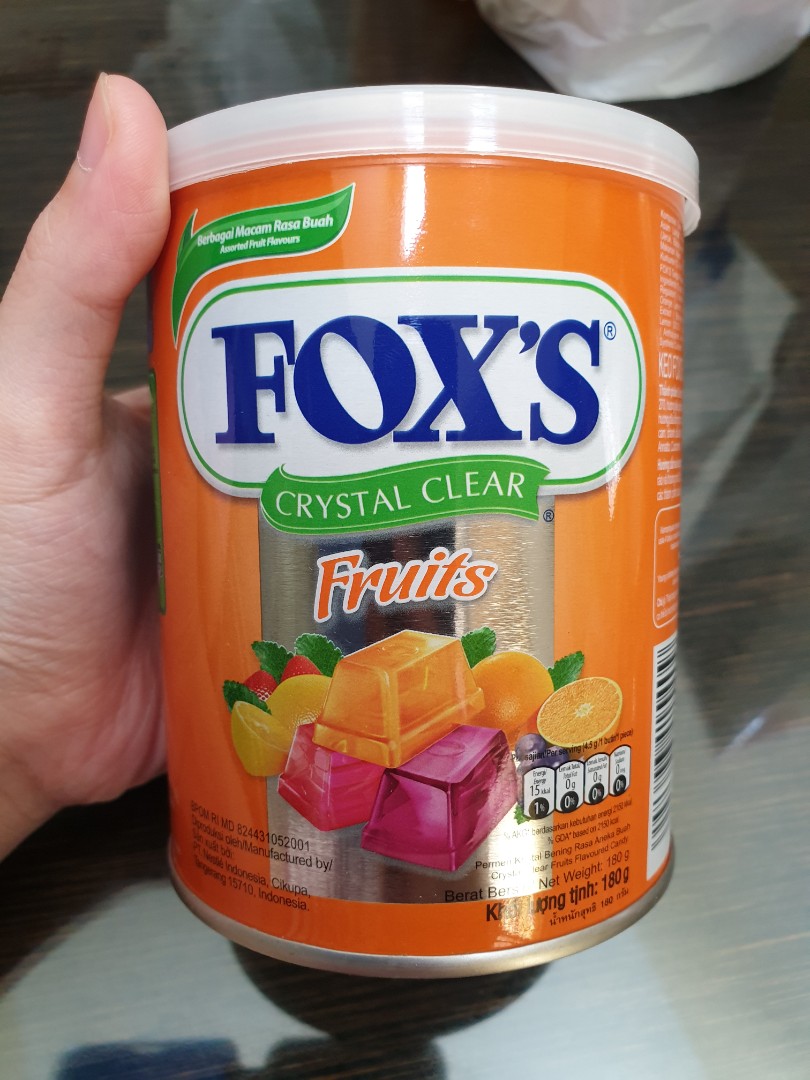 Jual rugi permen fox, Makanan & Minuman, Snek di Carousell