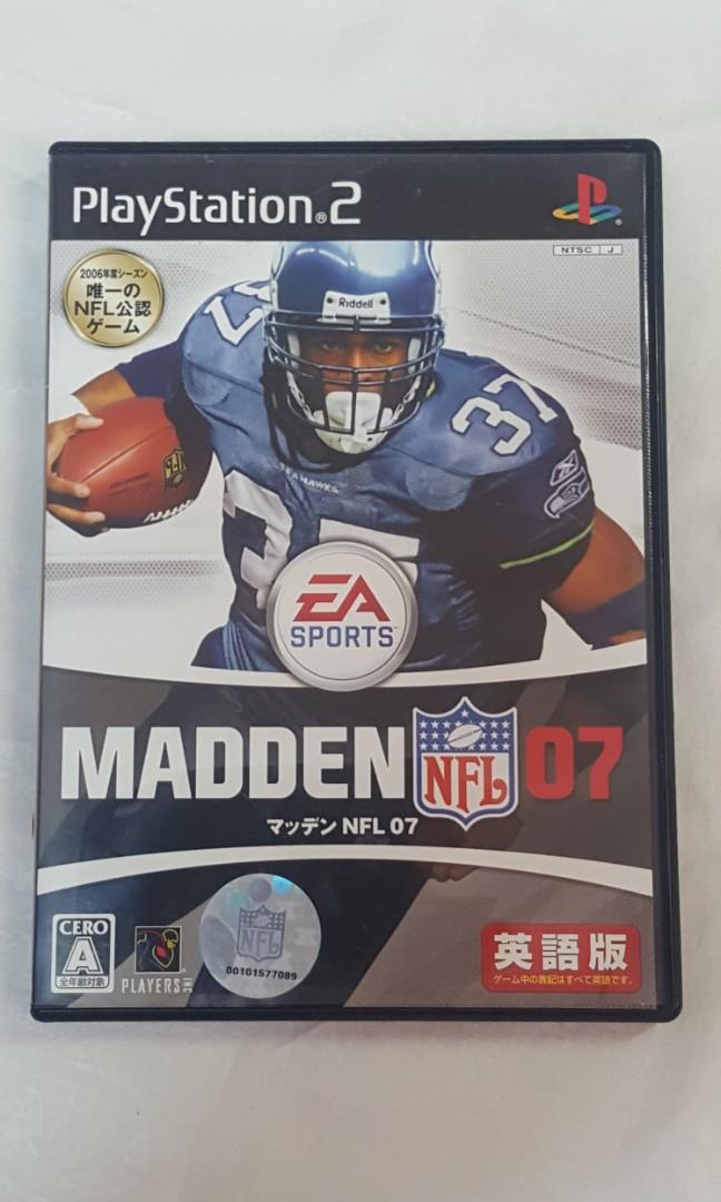 PlayStation 2 PS2 Madden NFL 07, Video Gaming, Video Games, PlayStation ...