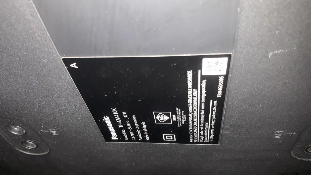 Power board Panasonic LED TV, TV & Home Appliances, TV & Entertainment ...