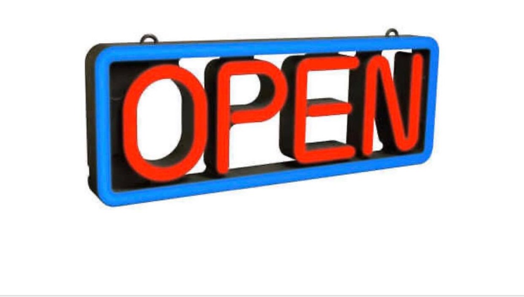 Pro-Lite Ultra Bright Electronic LED Neon Multi-Color Open Sign ...