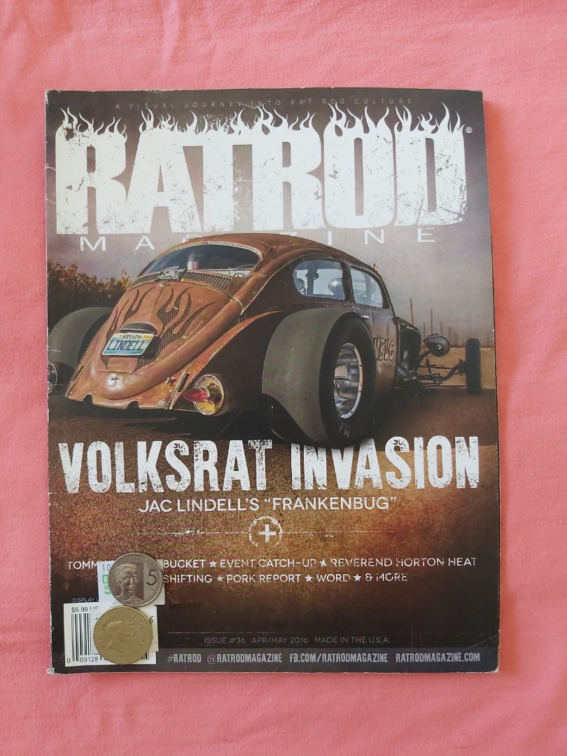 Rat Rod Magazine Issue #36 (April/May 2016), Hobbies & Toys, Books ...