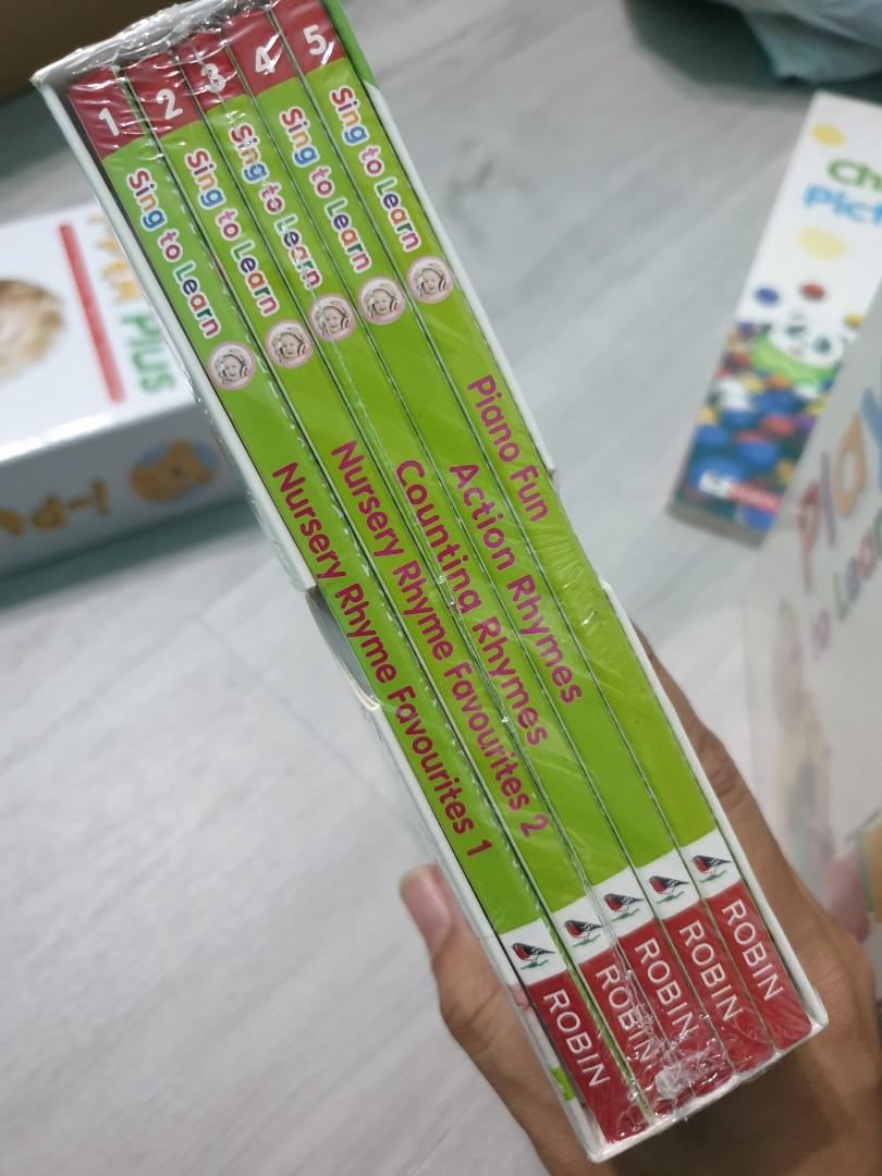 Robin Graded Reader Books, Phonics Set & i-Pen Plus, Hobbies & Toys ...