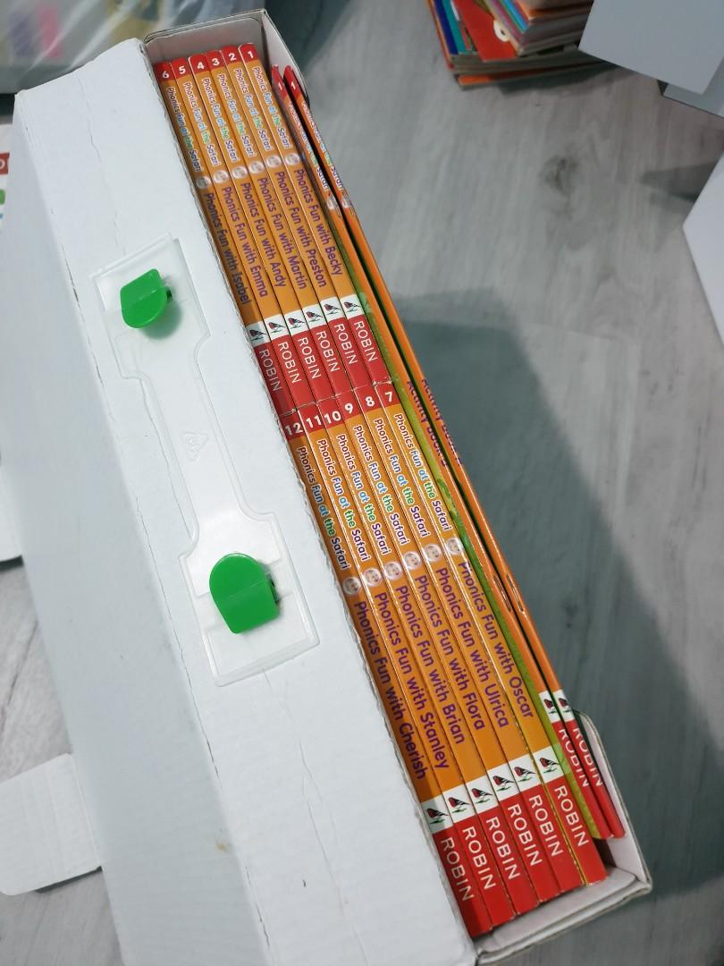 Robin Graded Reader Books, Phonics Set & i-Pen Plus, Hobbies & Toys ...