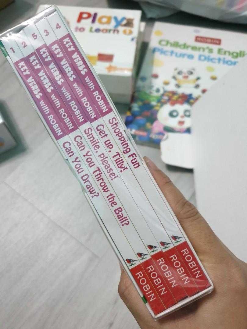 Robin Graded Reader Books, Phonics Set & i-Pen Plus, Hobbies & Toys ...