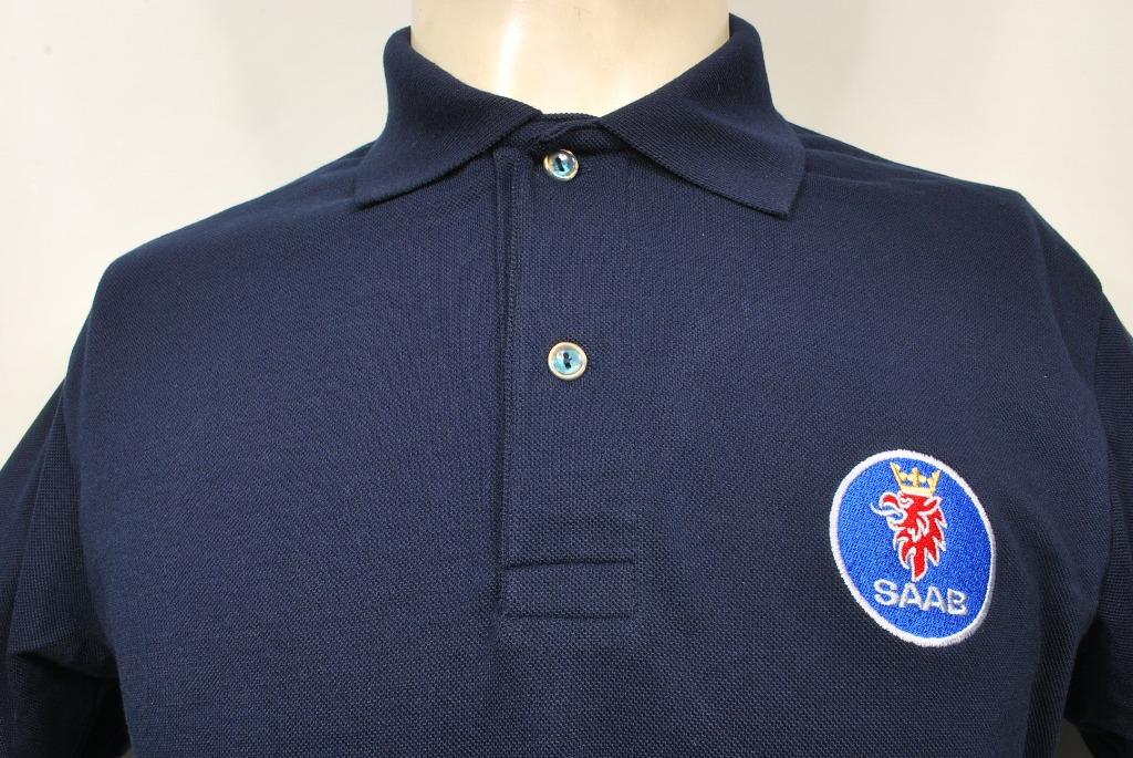 SAAB Turbo Polo Shirt, Men's Fashion, Tops & Sets, Tshirts & Polo ...
