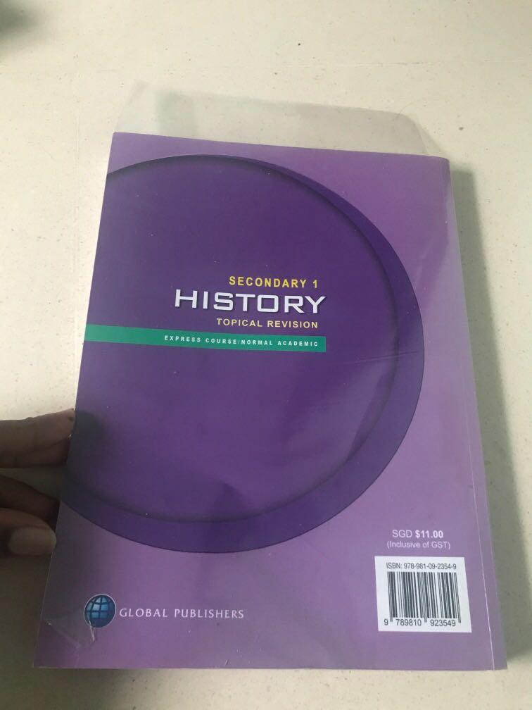 Secondary 1 History book, Hobbies & Toys, Books & Magazines, Assessment ...