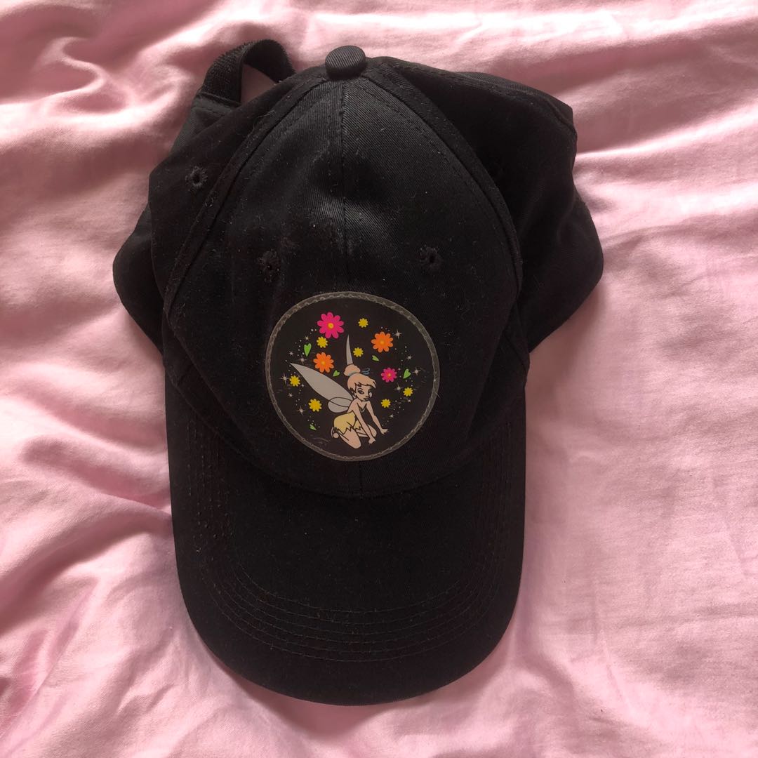 Tinkerbell cap, Women's Fashion, Watches & Accessories, Hats & Beanies ...