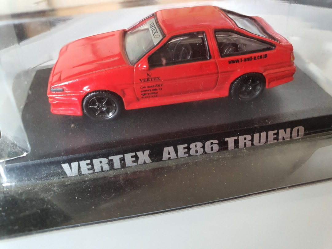 1/64 aoshima vertex ae86 trueno, Hobbies & Toys, Toys & Games on Carousell