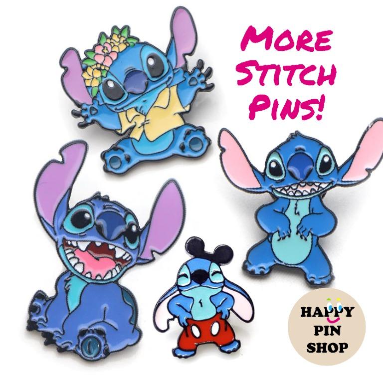 [AVAIL @ Cine] New! Stitch Enamel Pins! #disney (Lilo & Stitch ...