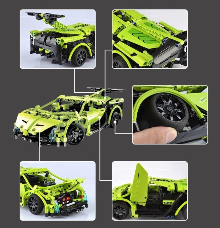 Cada Technic Series DIY Building Blocks RC Sport Car T314A/T314C ...