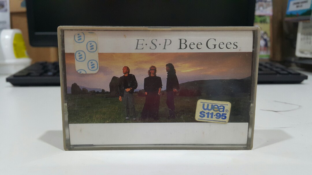 (Cassette) Bee Gees E.S.P, Hobbies & Toys, Music & Media, CDs & DVDs on ...
