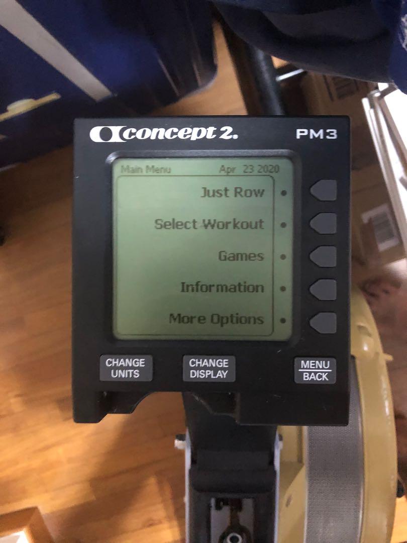 Concept 2 Model D Rowing Machine, Sports Equipment, Exercise & Fitness ...