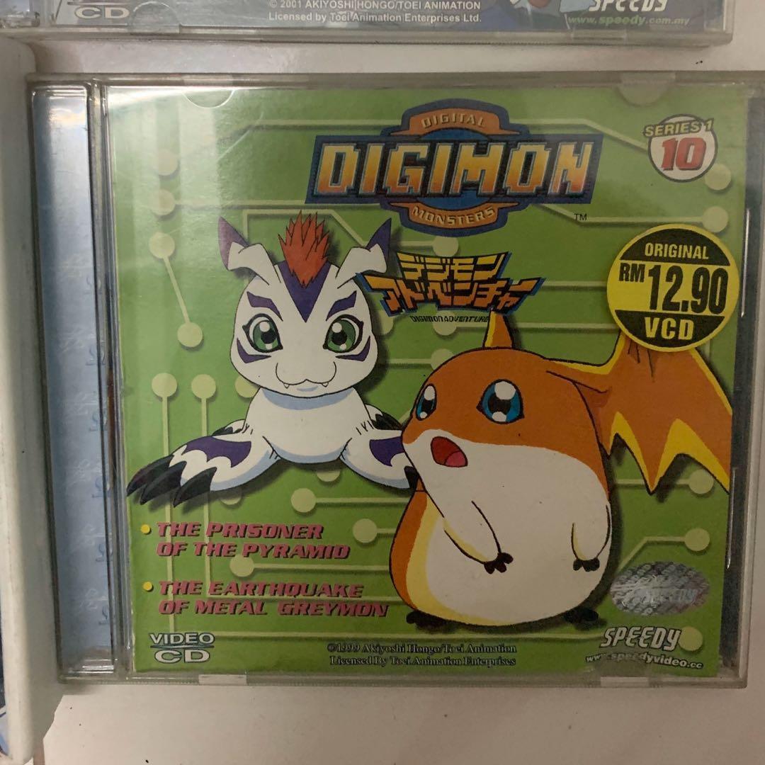 Display only Digimon VCD DVD Combo Set Original, Hobbies & Toys, Toys ...